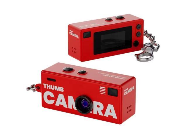 Click here for Aries CharmSnap Mini Keychain Digital Camera - Red prices