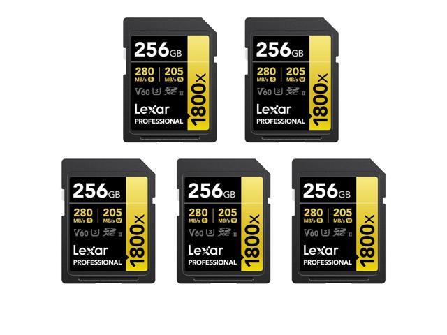 Click here for Lexar GOLD Series Professional 1800x 256GB UHS-II... prices