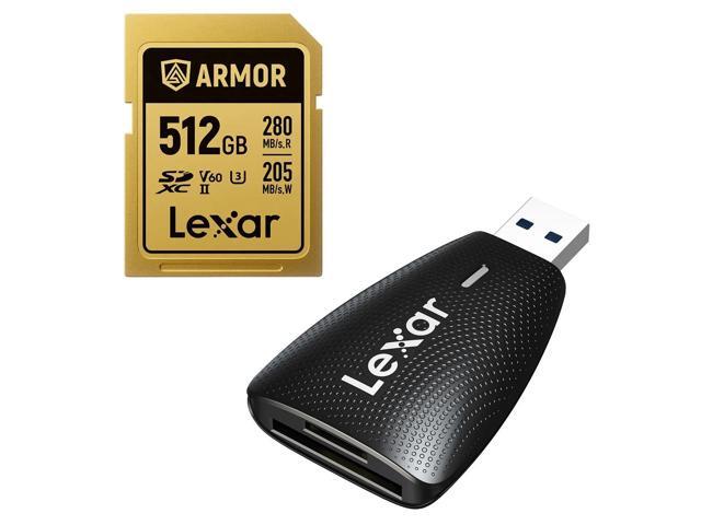 Click here for Lexar Professional ARMOR GOLD 512GB UHS-II V60 SDX... prices