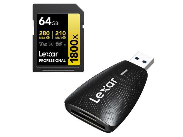Click here for Lexar GOLD Series Professional 1800x 64GB UHS-II S... prices