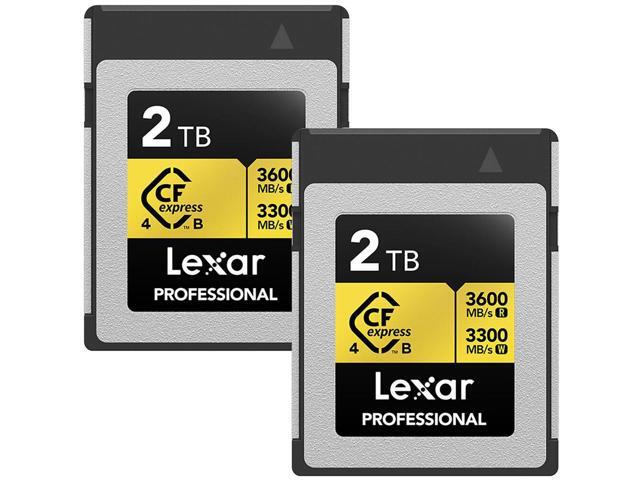 Click here for Lexar Professional GOLD CFexpress 4.0 Type B card... prices