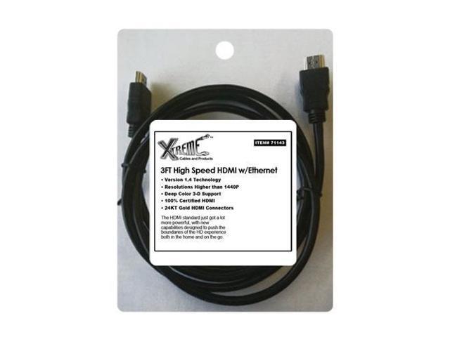 Click here for Xtreme Cables 3 Foot 1.4V HDMI Cable  Up to 4K x 2... prices