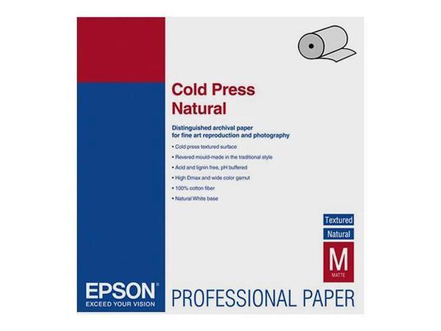 Click here for Epson Cold Press S042305 Fine Art Paper - 44 x 50... prices