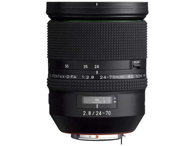 Pentax Hd D-fa 24-70mm f/2.8 Ed Sdm Wr Lens - Black