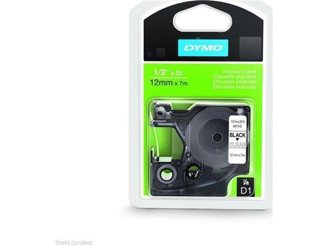 Click here for 45110 DYMO CORP 1/2TAPE BLK ON CLR DYMO LABEL prices