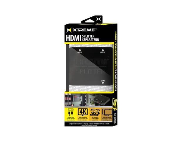 Click here for Xtreme XHV11016BLK 2 Port HDMI Splitter prices