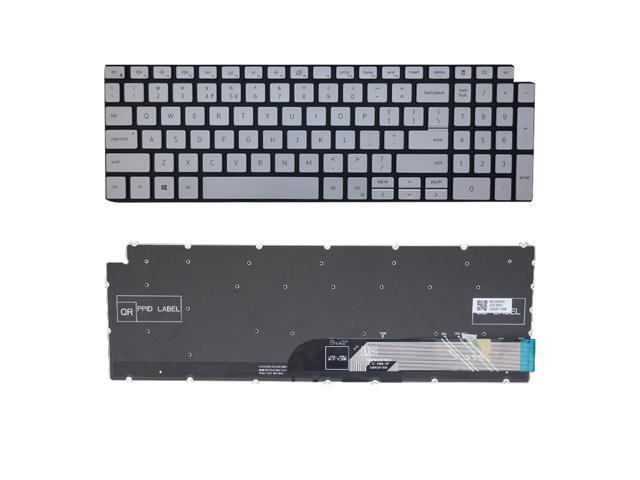 Click here for New US Silver English Backlit Laptop Keyboard (wit... prices