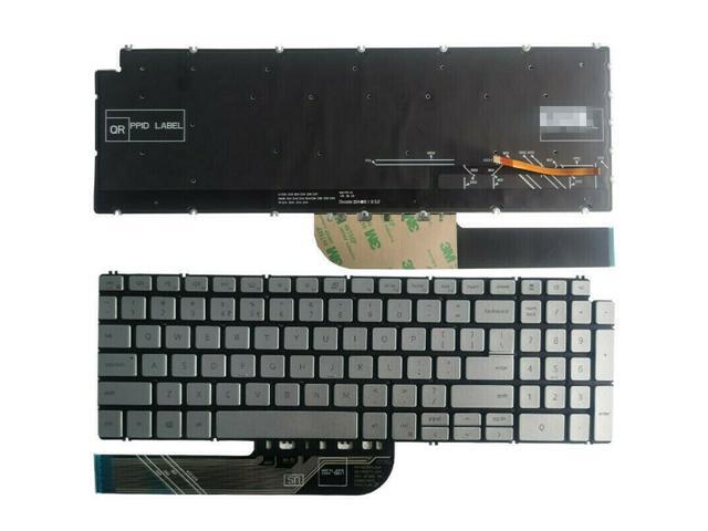 Click here for New US Silver English Backlit Laptop Keyboard (wit... prices