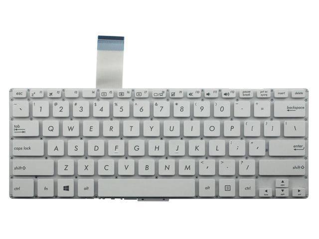 Click here for New US White Laptop Keyboard (without frame) For A... prices