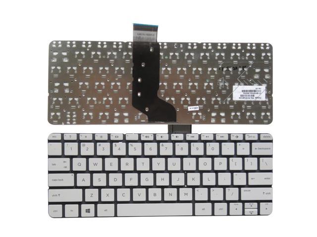 Click here for New US White Laptop Keyboard (without frame) For H... prices