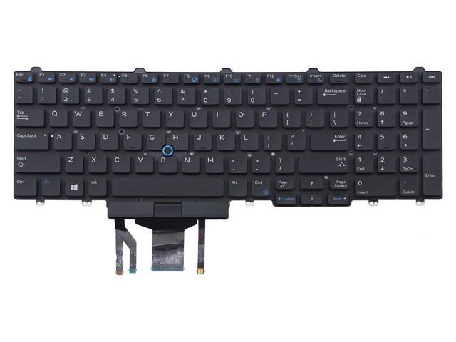 Click here for New US black Keyboard (without frame) For Dell P/N... prices