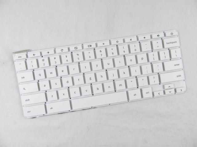 Click here for New US white English Laptop Keyboard (without fram... prices
