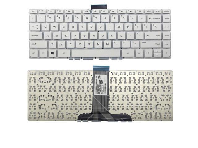 Click here for New US White English Laptop Keyboard (without fram... prices