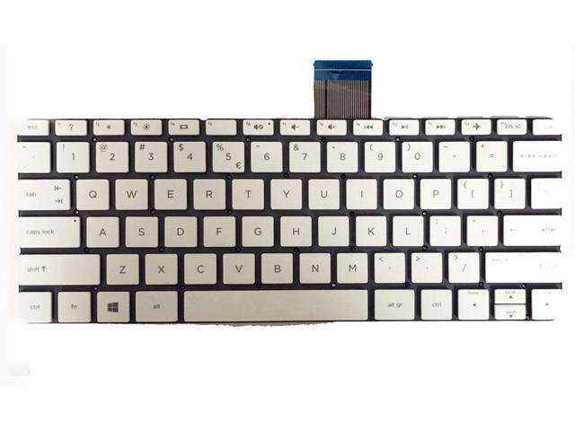 Click here for New US White English Laptop Keyboard (without fram... prices