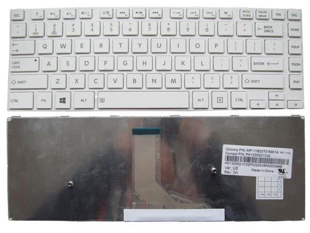 Click here for New US White English Laptop Keyboard For Toshiba S... prices