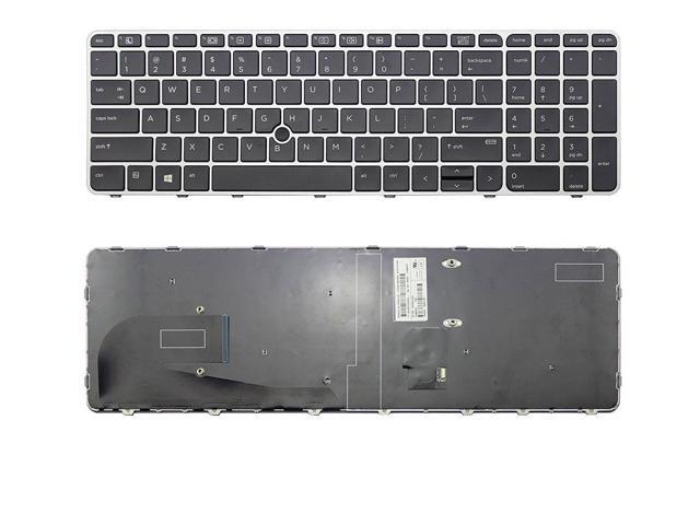 Click here for New US Black Backlit English Laptop Keyboard (with... prices