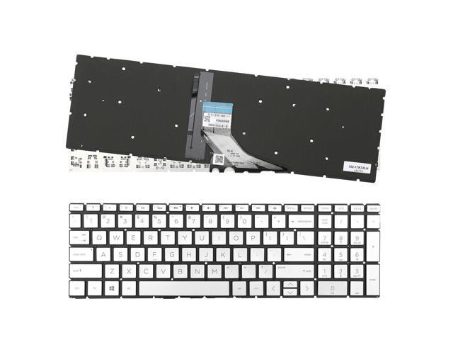 Click here for New US Silver English Backlit Laptop Keyboard (wit... prices