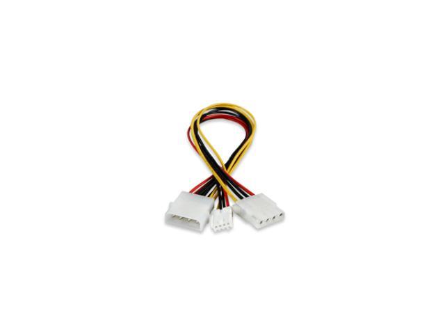 Click here for Molex to 1 Molex and 1 Floppy Y-cable prices
