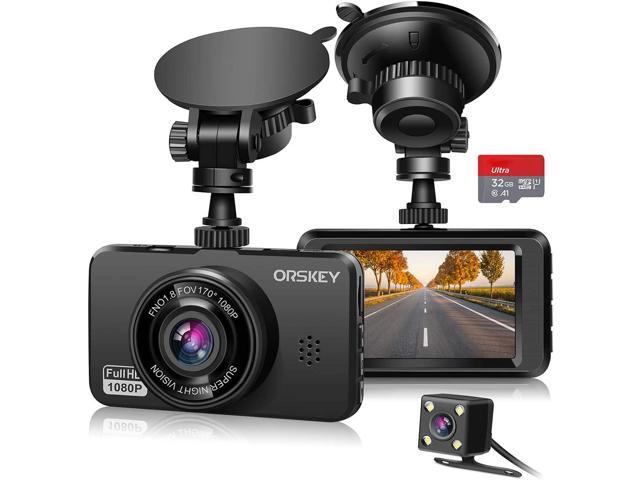 Click here for ORSKEY Dash Cam for Cars Front and Rear and SD Car... prices