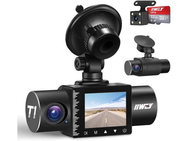 Click here for Dash Cam Front Rear and Inside 1080P Three Channel... prices