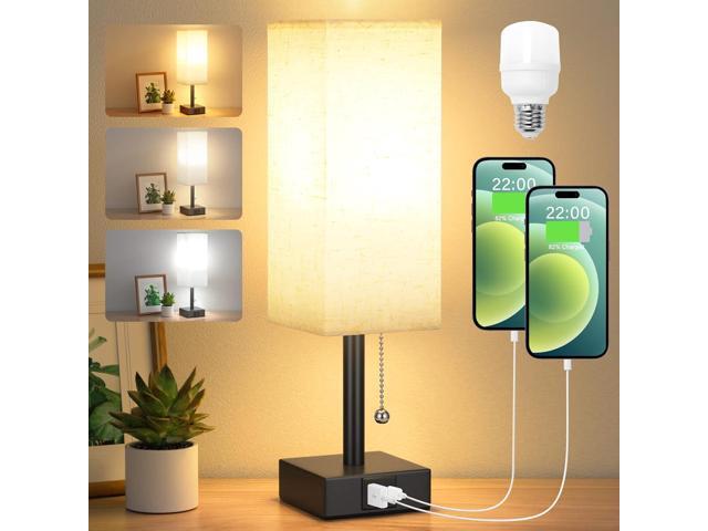 Click here for Bedside Table Lamp with 3 Color Temperatures - 300... prices