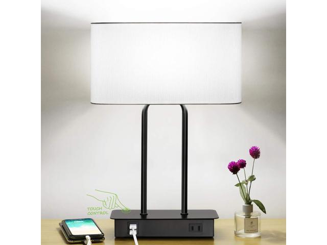 Click here for Bedside Touch Control Table Lamp with Dual USB Cha... prices