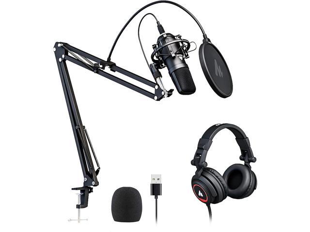 Click here for MAONO Microphone with Studio Headphone Set 192kHz/... prices