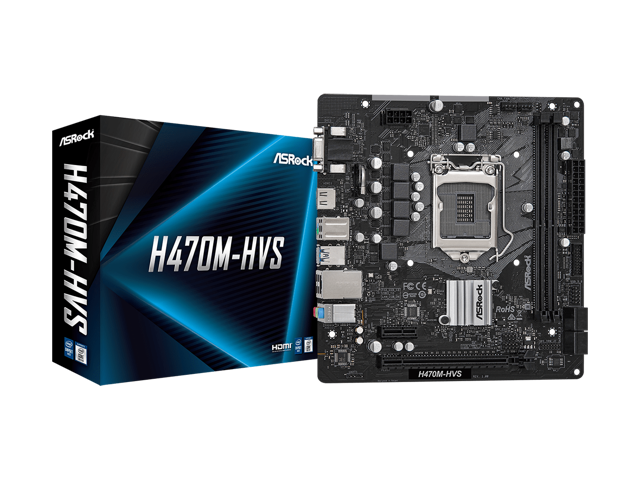 Click here for ASRock H470M-HVS LGA 1200 Intel H470 SATA 6Gb/s Mi... prices