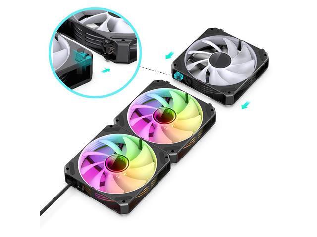 Click here for JONSBO ZG-120 ARGB 3 in 1 CPU Fan 5V 3 Pin PC Case... prices