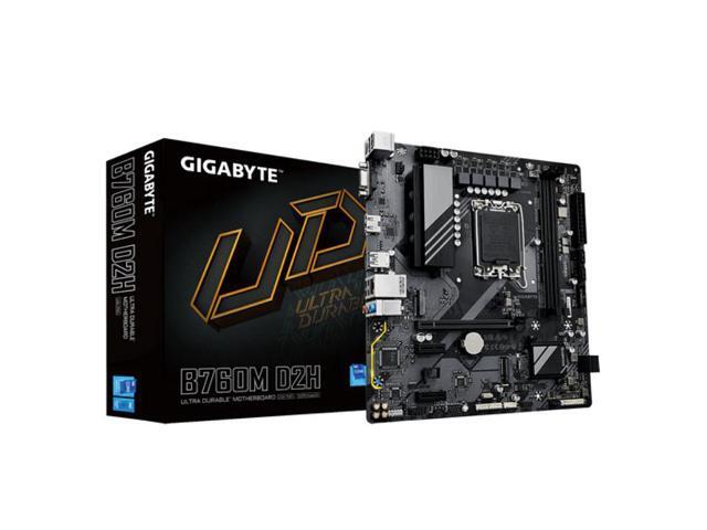 Click here for GIGABYTE B760M D2H LGA 1700 Intel B760 M-ATX Mothe... prices