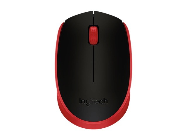 Click here for Logitech M171 910-004645 Wireless USB mouse - Red prices