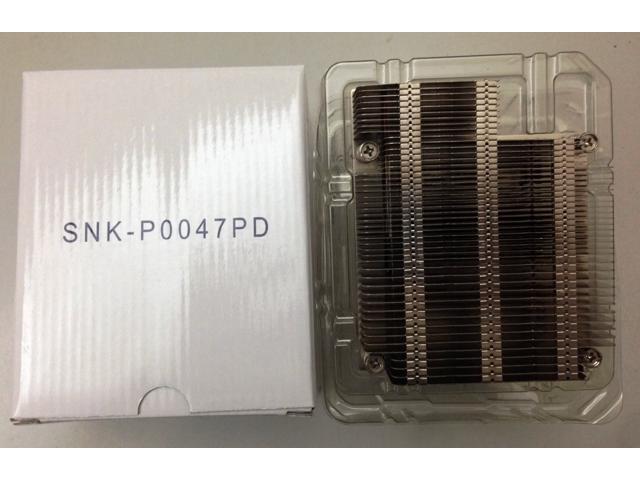Click here for Supermicro SNK-P0047PD 1U Passive CPU Heatsink for... prices