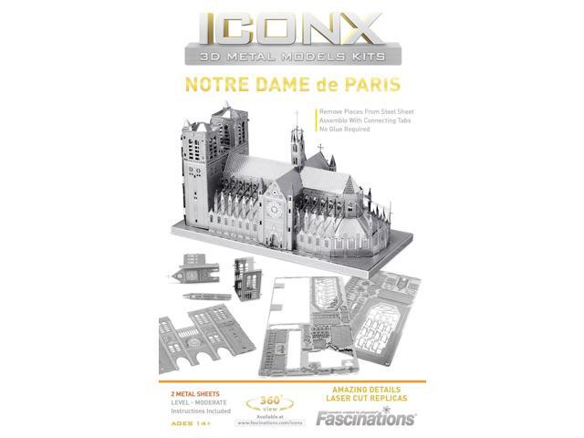 Click here for ICONX 3D Metal Model Kits Notre Dame prices