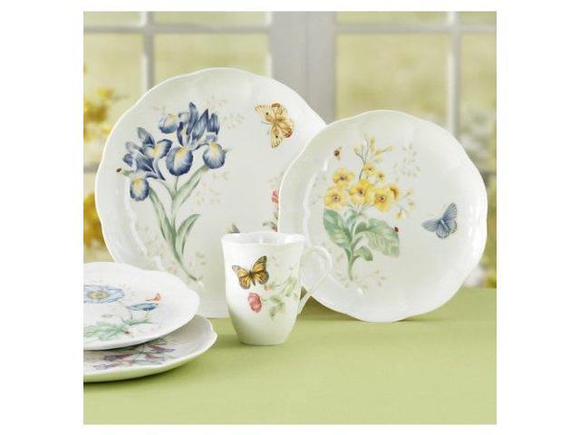 Click here for Lenox Butterfly Meadow 18 Piece Dinnerware Set  Se... prices