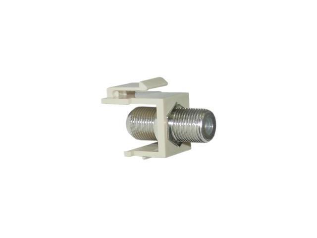 Click here for Cable Wholesale Keystone Insert  Beige  F-pin Coax... prices