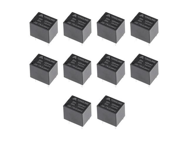Click here for 10 Pcs JQC-T78-DC24V-C DC 24V Coil SPST 5 Pin PCB... prices