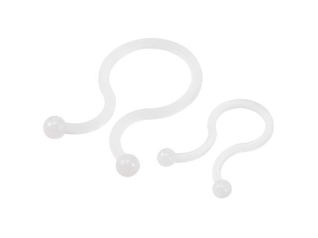 Click here for Nylon Reusable Twist Tie Cable Clips White 10mm x... prices