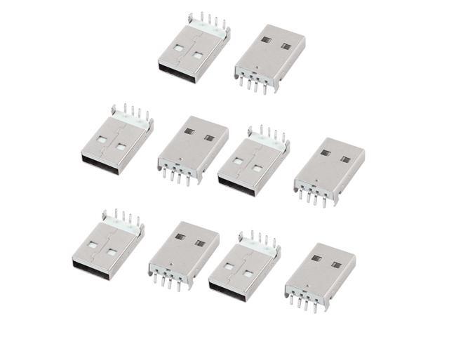 Click here for Right Angle Pins PCB Mounting Type A USB 2.0 Male... prices