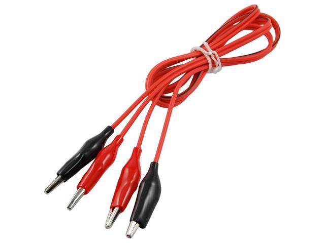 Click here for Unique Bargains Pair Double end Test Wire Alligato... prices