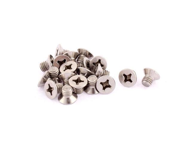 Click here for Unique Bargains M6 x 8mm Phillips Head Stainless S... prices