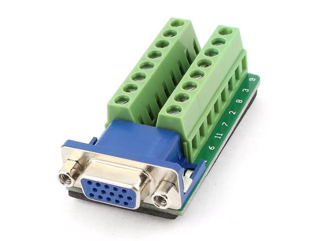 Click here for D-SUB DB15 VGA Female 15Pin Jack Port to Terminal... prices