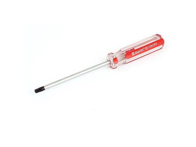 Click here for Unique Bargains Clear Red Plastic Handle 4mm Tip T... prices