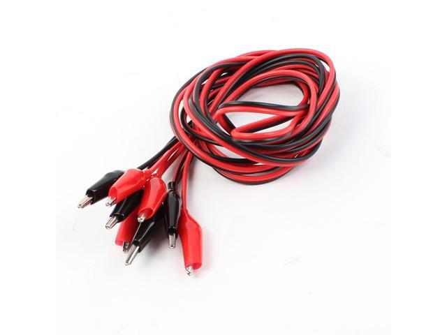 Click here for 2Pcs Double-ended Alligator Clips Test Wire Jumper... prices