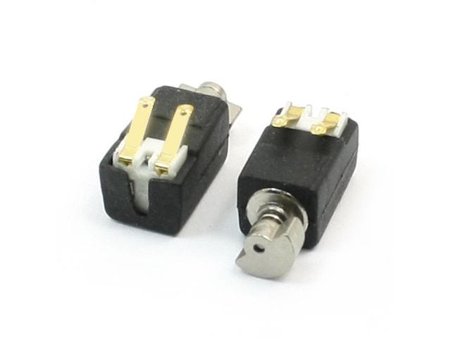 Click here for 2 Pcs 4mm Dia Rotating Head Vibration Motor Black... prices