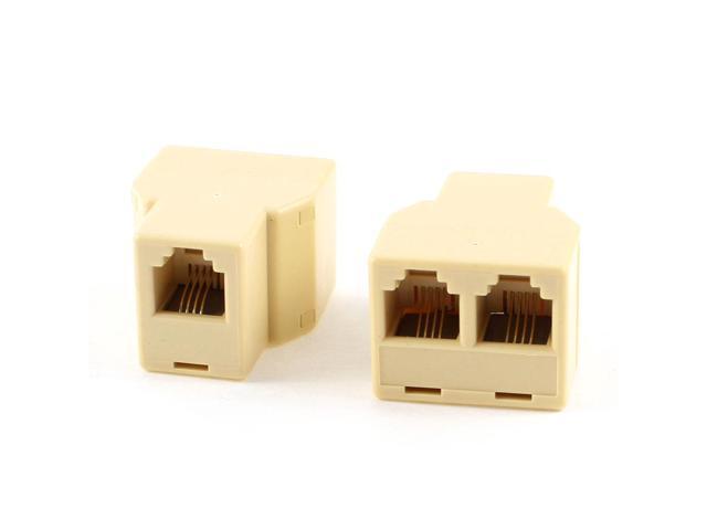 Click here for Unique Bargains RJ11 6 Pins F to F 3 Port Telephon... prices