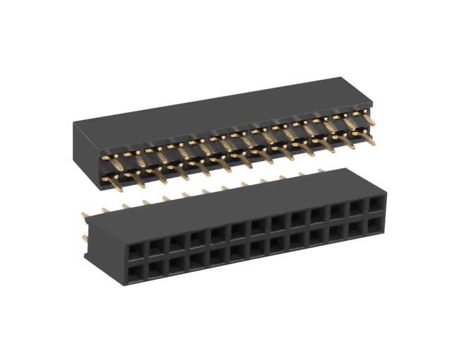 Click here for 50Pcs 2.54mm Pitch 2x13-Pin Double Row Straight Co... prices