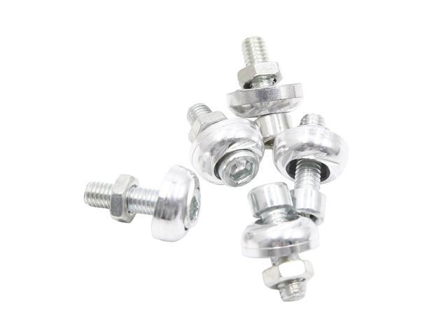 Click here for 5pcs Aluminum Alloy License Plate Bolt Screw Nuts... prices