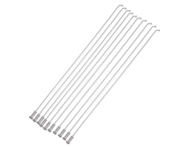 Click here for 27cm Silver Tone Bike Mountain Road Bicycle Spokes... prices