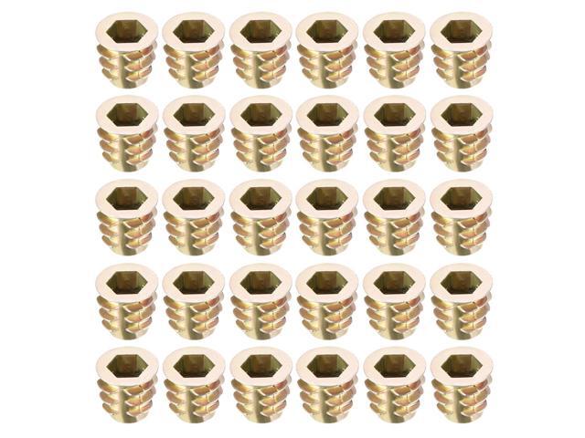 Click here for Threaded Insert Nuts Zinc Alloy Hex Socket M6 Inte... prices