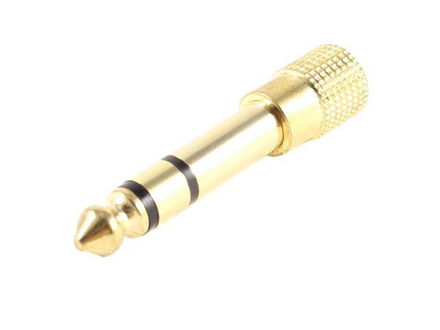 Click here for Unique Bargains Gold Plated 3.5mm Female to 6.5mm... prices